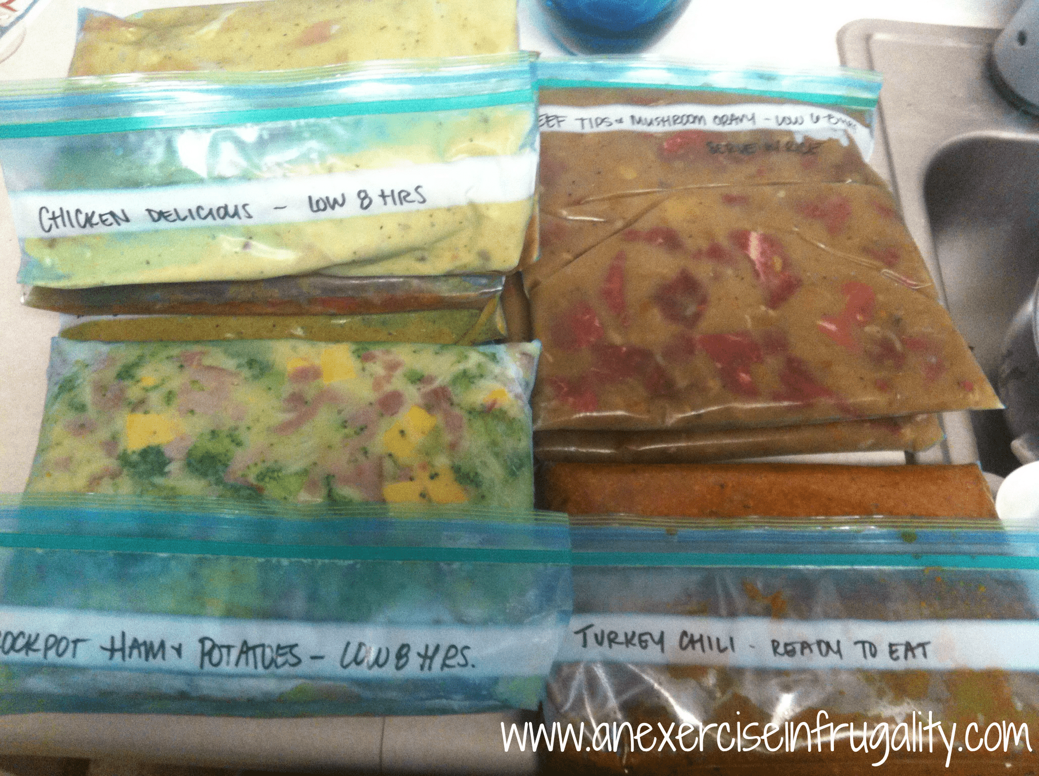 bulk freezer cooking | An Exercise in Frugality bulk freezer cooking | An Exercise in Frugality