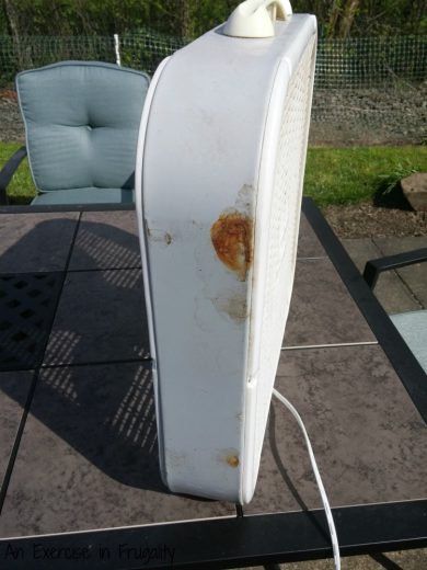 How to Clean and Paint a Box Fan - An Exercise in Frugality