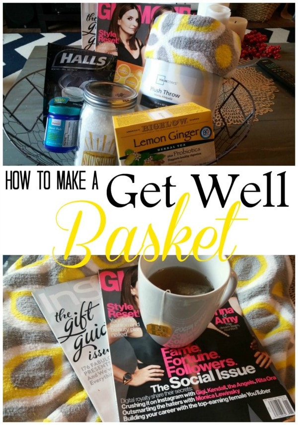 Get Well Basket Ideas - An Exercise in Frugality