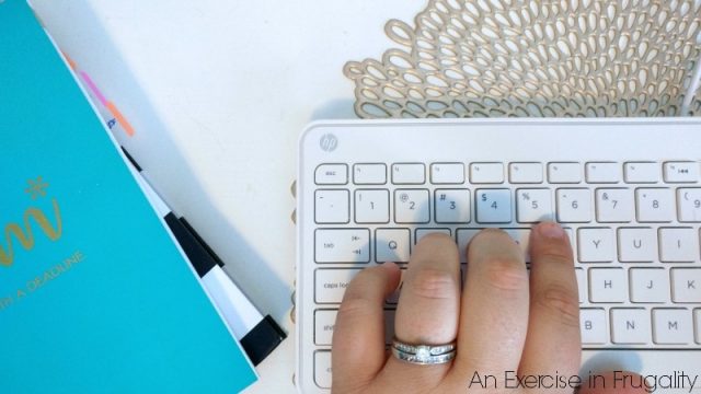 How to Choose Your Word of the Year - An Exercise in Frugality