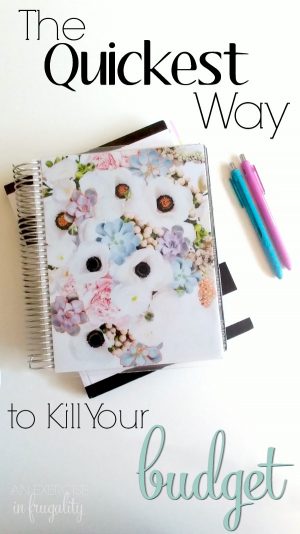 How to Ruin Your Finances - An Exercise in Frugality