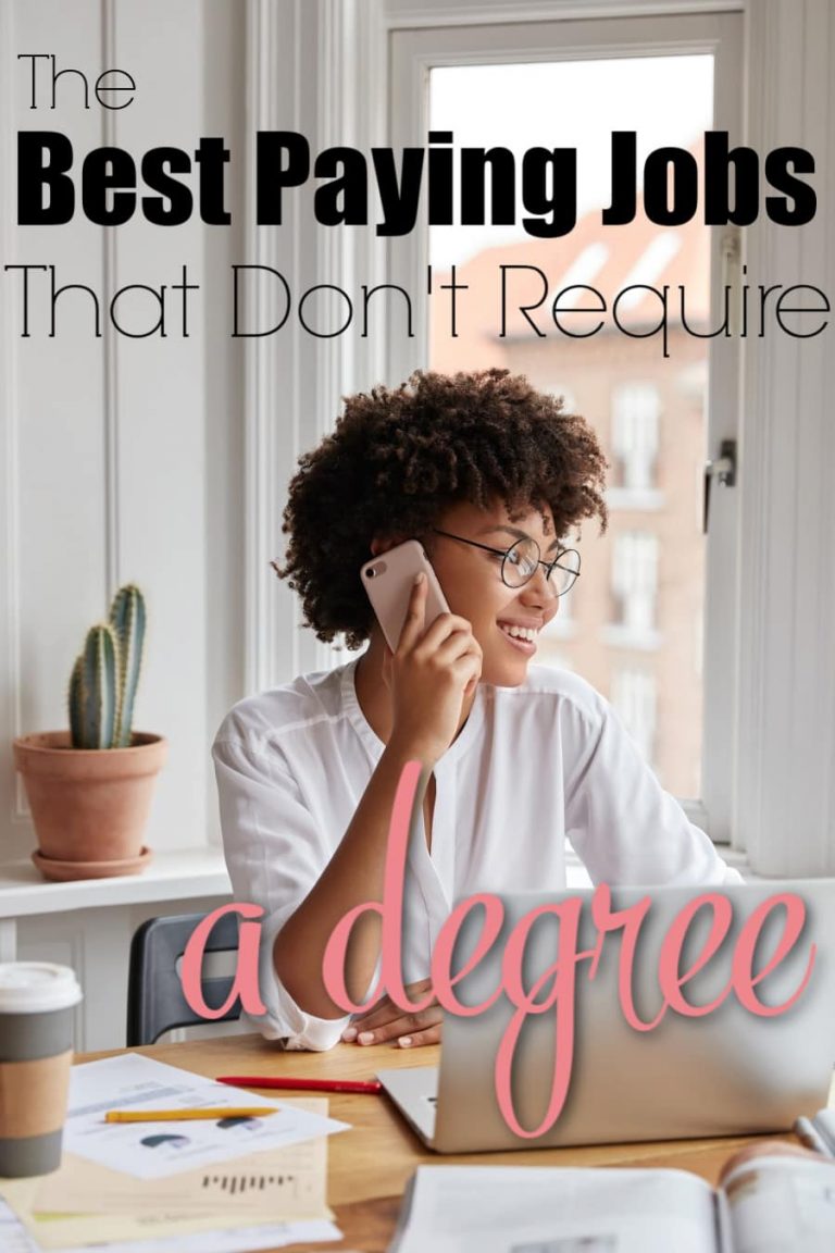 The Best Jobs Without a Degree - An Exercise in Frugality